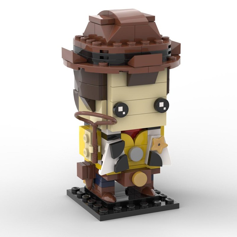LEGO MOC Toy Story Woody MOC Brickheadz by custominstructions ...