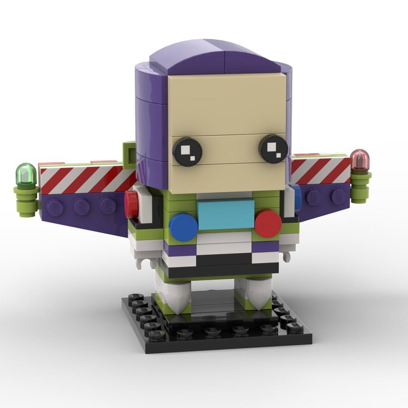 LEGO MOC Toy Story Buzz Lightyear MOC Brickheadz by custominstructions ...