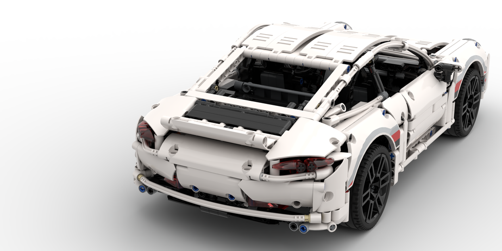 LEGO MOC Porsche 991 Carrera 2016 | 42096 devo by GeyserBricks ...