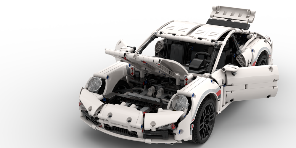 LEGO MOC Porsche 991 Carrera 2016 | 42096 devo by GeyserBricks ...