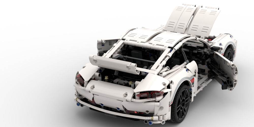 LEGO MOC Porsche 991 Carrera 2016 | 42096 devo by GeyserBricks ...