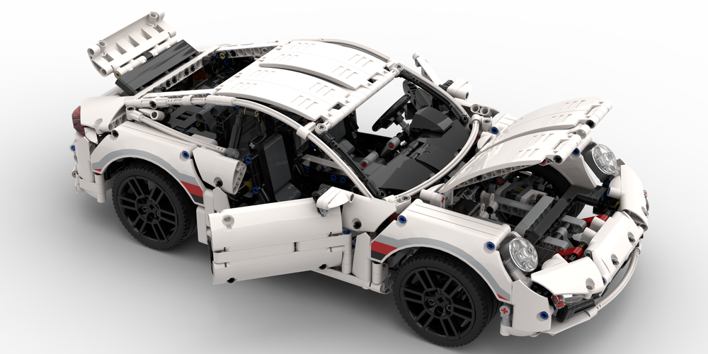 LEGO MOC Porsche 991 Carrera 2016 | 42096 devo by GeyserBricks ...