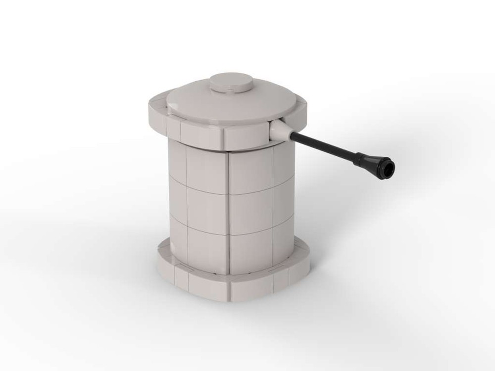 LEGO MOC Rebel DF9 - Turret by Tavernellos | Rebrickable - Build with LEGO