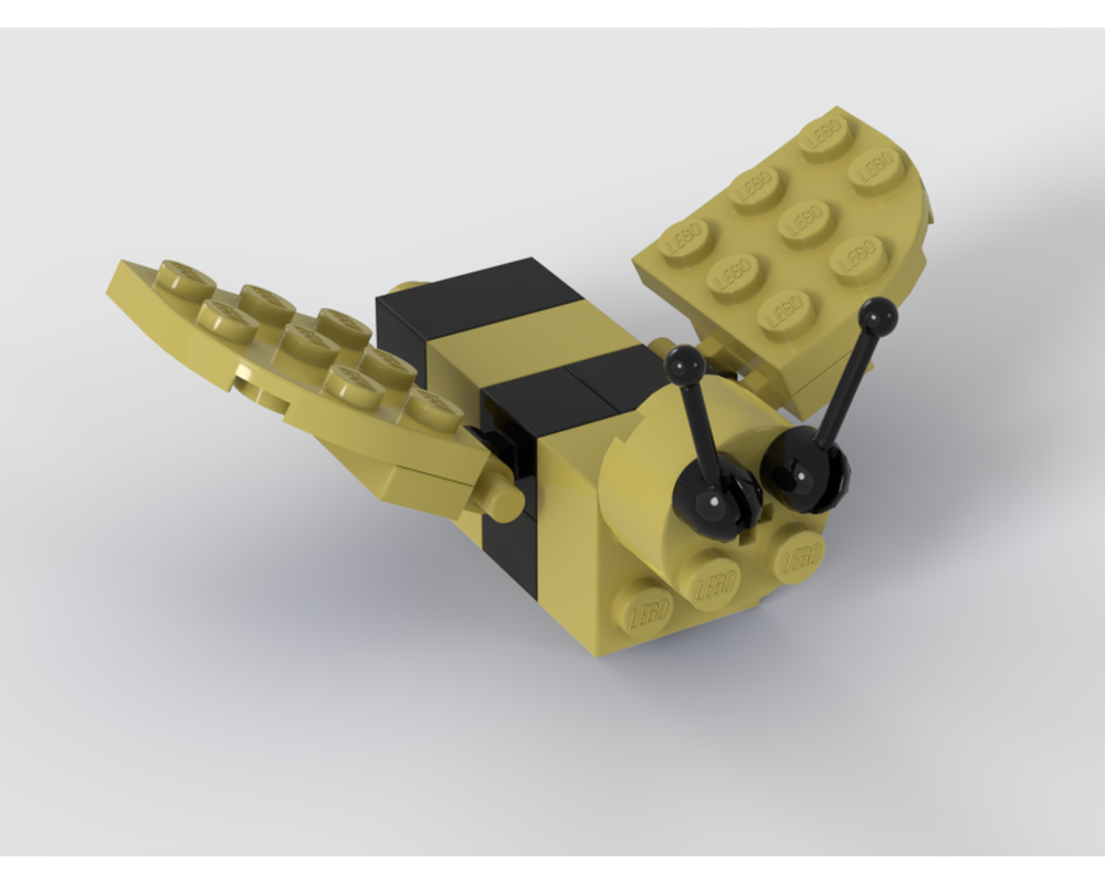 LEGO MOC Little bee by lollylan | Rebrickable - Build with LEGO