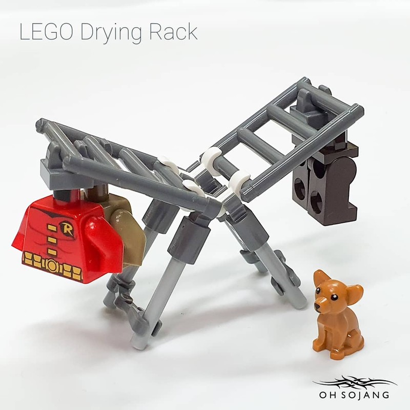 LEGO MOC-35953 LEGO Drying Rack by ohsojang | Rebrickable - Build with LEGO