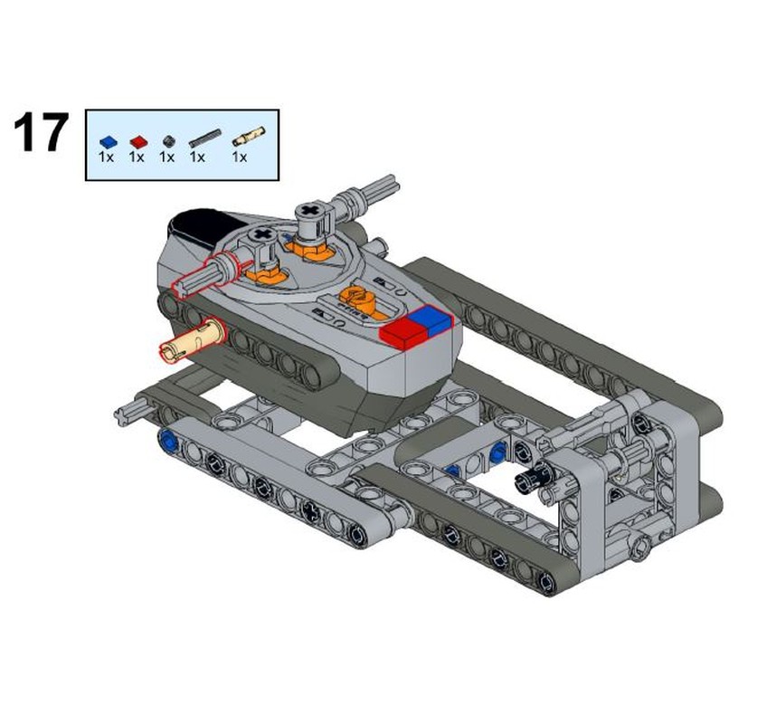 LEGO MOC Dual Power Functions IR Controller Joystick by HRU Bricks ...