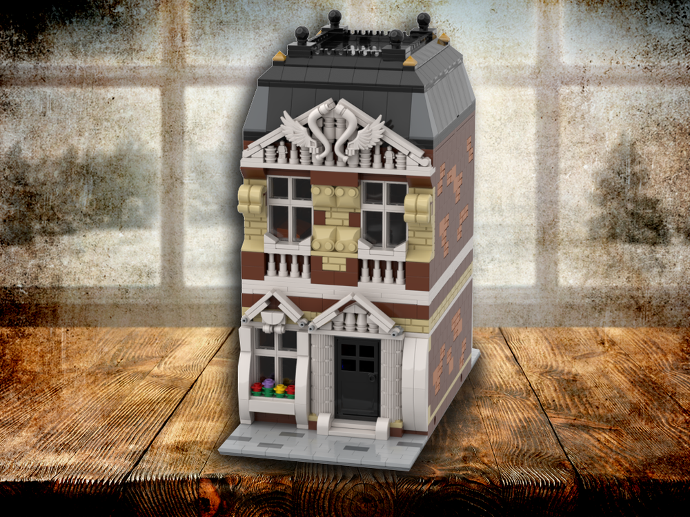 LEGO MOC Modular House by gabizon | Rebrickable - Build with LEGO