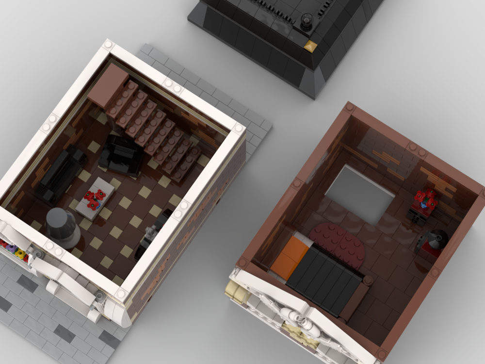 LEGO MOC Modular House by gabizon | Rebrickable - Build with LEGO