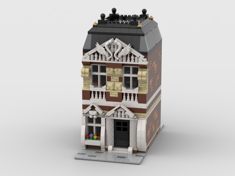LEGO MOC Modular House by gabizon | Rebrickable - Build with LEGO