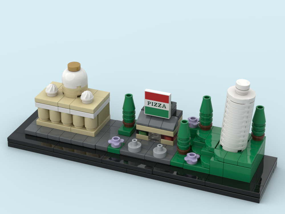 LEGO MOC Italy by bruick | Rebrickable - Build with LEGO