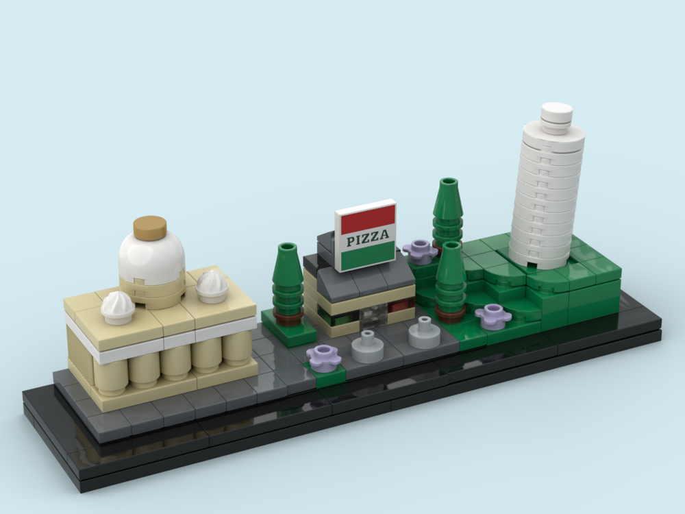 LEGO MOC Italy by bruick | Rebrickable - Build with LEGO