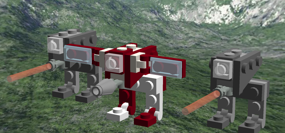 LEGO MOC Micro AT-ST (Custom with Duchess) by SirSkullsALotInManhattan ...