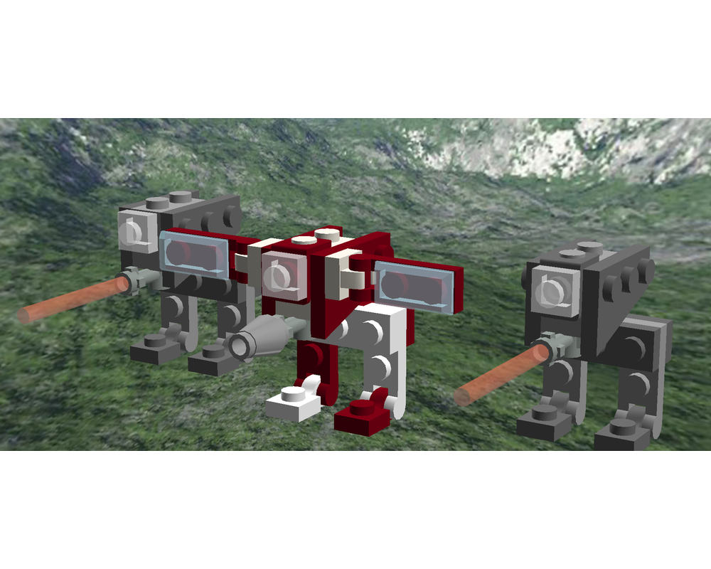 LEGO MOC Micro AT-ST (Custom with Duchess) by SirSkullsALotInManhattan ...