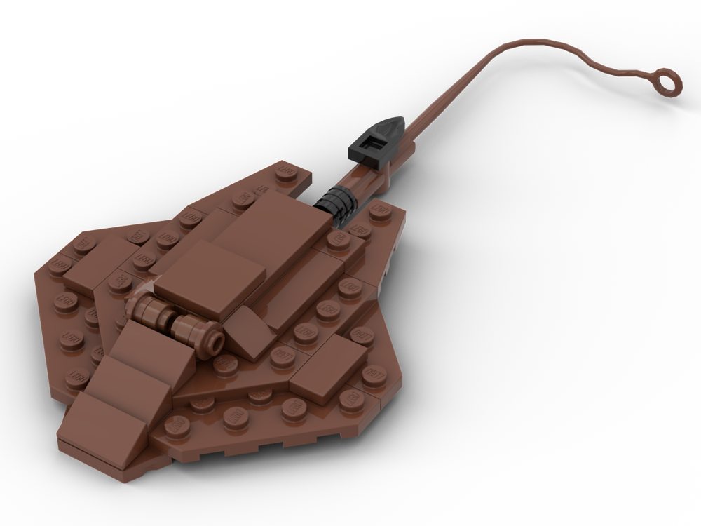 Lego Moc Southern Stingray By Yodakya Rebrickable Build With Lego