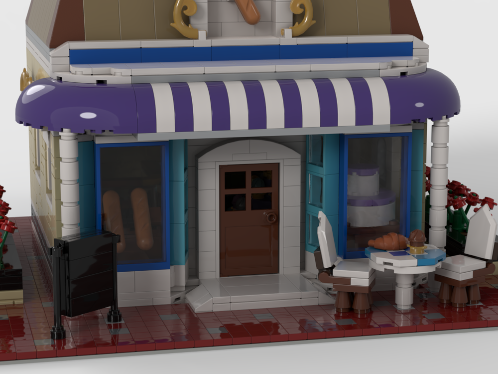 LEGO MOC Modular Bakery Shop by gabizon | Rebrickable - Build with LEGO