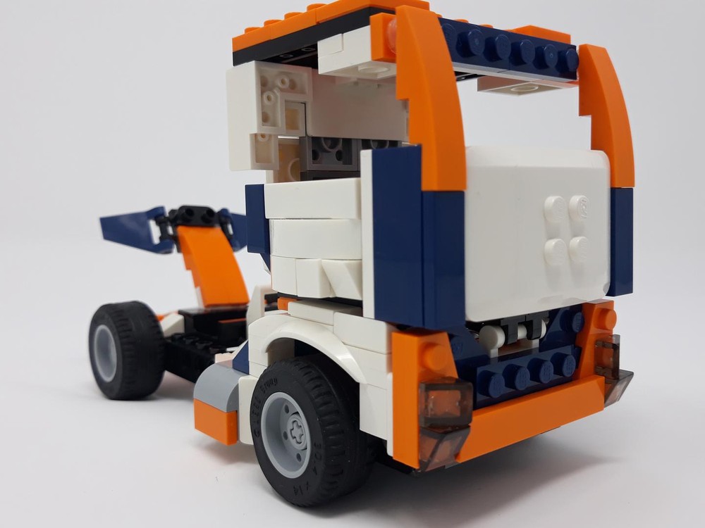 Lego Moc 31089 European Racing Truck By Sim Camat Rebrickable Build