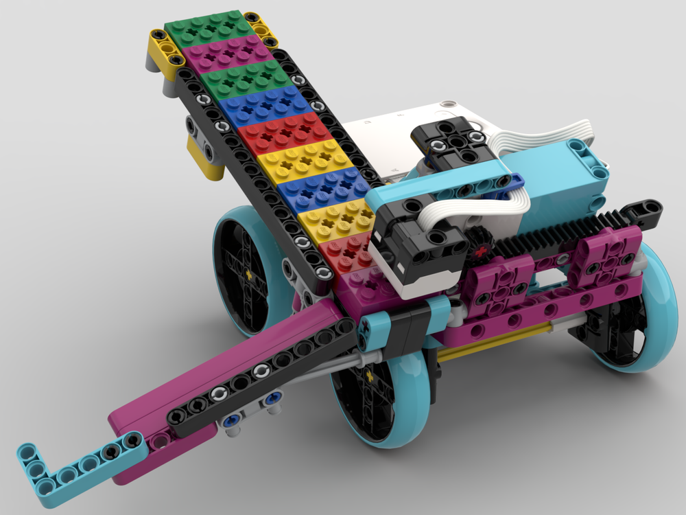 LEGO MOC Spike Prime Color Sorter by Philoo | Rebrickable - Build with LEGO