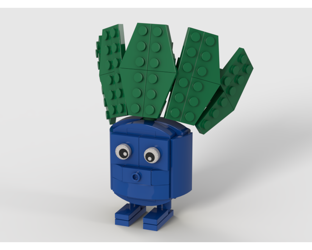LEGO MOC Pokemon Oddish by BartekBandura | Rebrickable - Build with LEGO