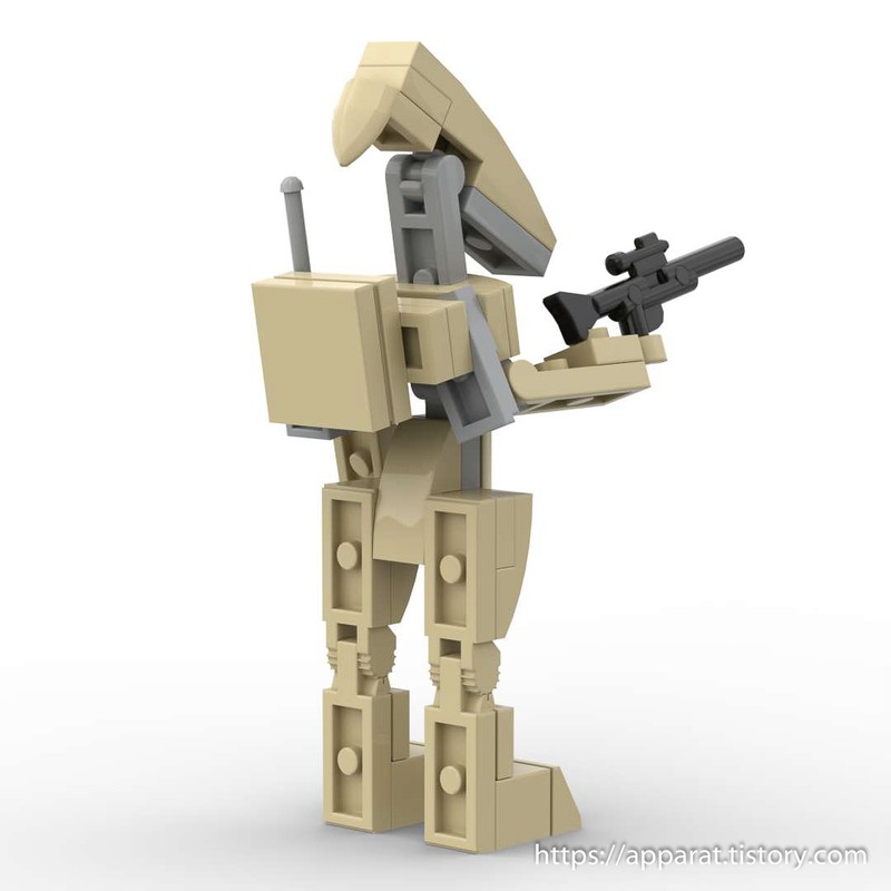 LEGO MOC Battle Droid by apparat | Rebrickable - Build with LEGO