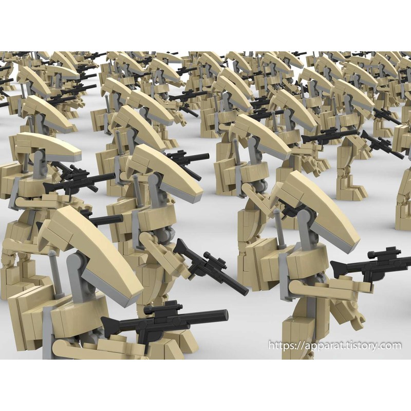 LEGO MOC Battle Droid by apparat | Rebrickable - Build with LEGO