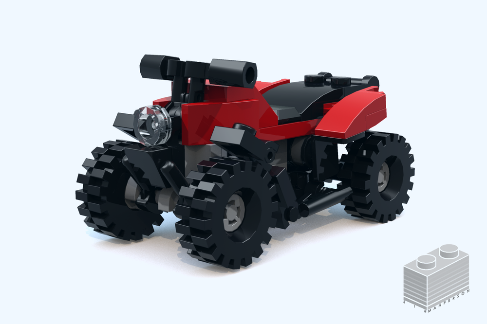 Lego Moc Atv By Sirmanperson Rebrickable Build With Lego