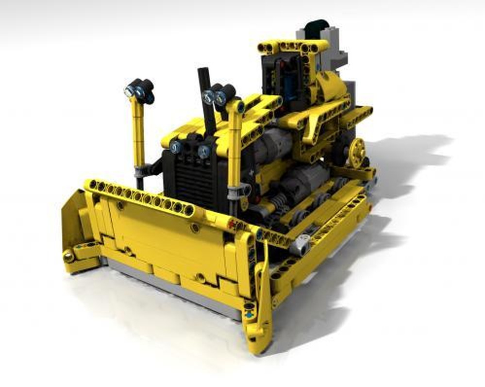 LEGO MOC 42028 Bulldozer - Remote Controlled by Muuss | Rebrickable ...