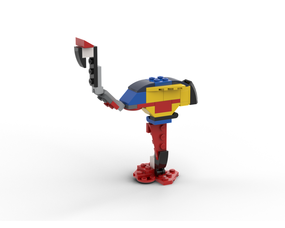 LEGO MOC-36098 30472 Crowned Crane (Creator 2020) | Rebrickable - Build ...