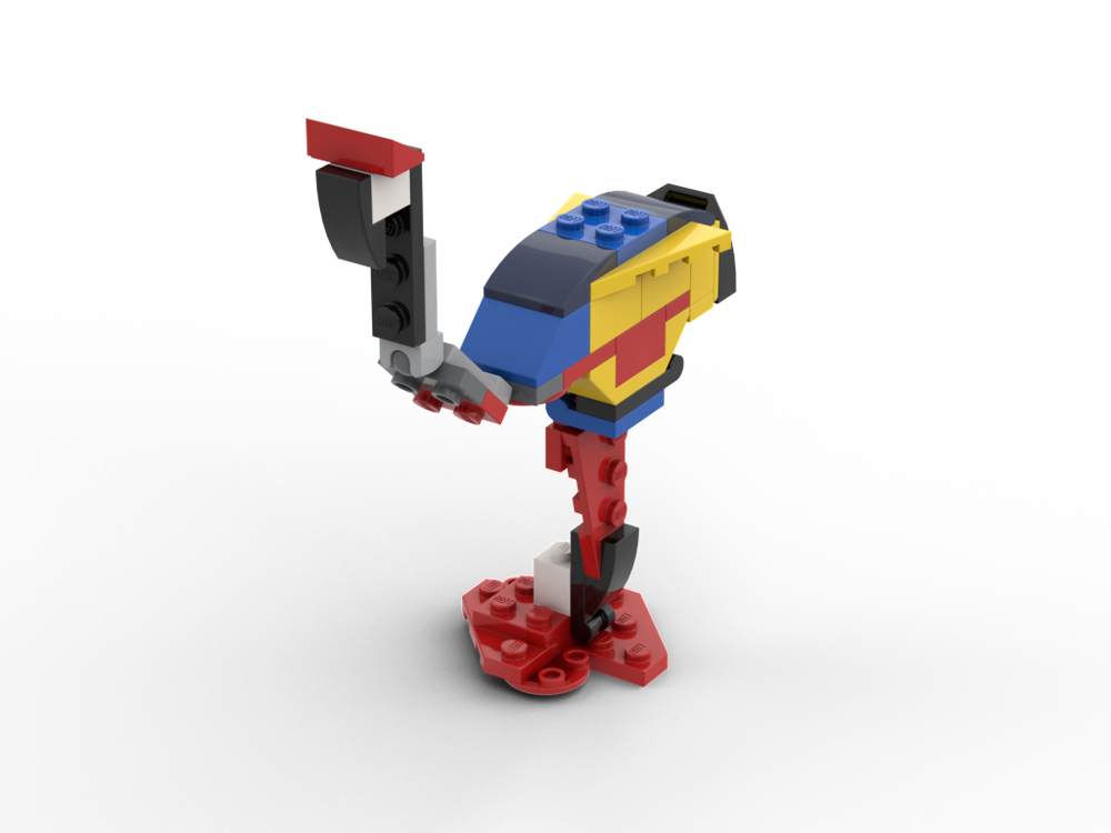 LEGO MOC 30472 Crowned Crane by plastic.ati | Rebrickable - Build with LEGO