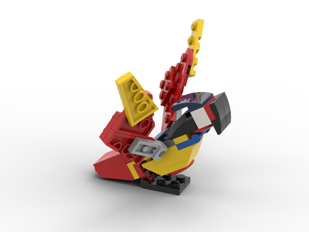LEGO MOC 30472 Cocky Cockatoo by plastic.ati | Rebrickable - Build with ...