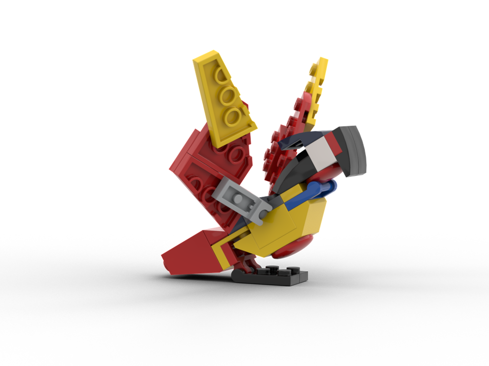 LEGO MOC 30472 Cocky Cockatoo by plastic.ati | Rebrickable - Build with ...