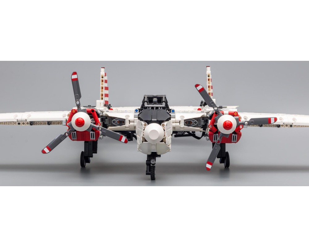 LEGO MOC Lockheed Martin P38 White Lightnin' by Rudivdk | Rebrickable ...