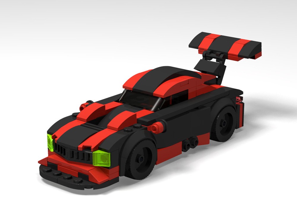 LEGO MOC Shadow race car by Skyler85 | Rebrickable - Build with LEGO