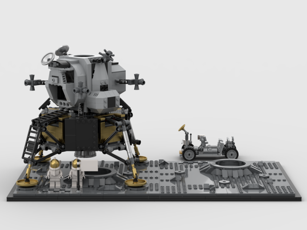 LEGO MOC Apollo Lunar Rover by GothamKnight | Rebrickable - Build with LEGO