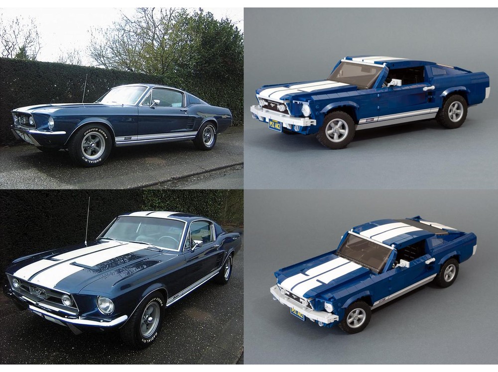 LEGO MOC 1967 Ford Mustang GTA Fastback MODIFICATION by NikolayFX ...