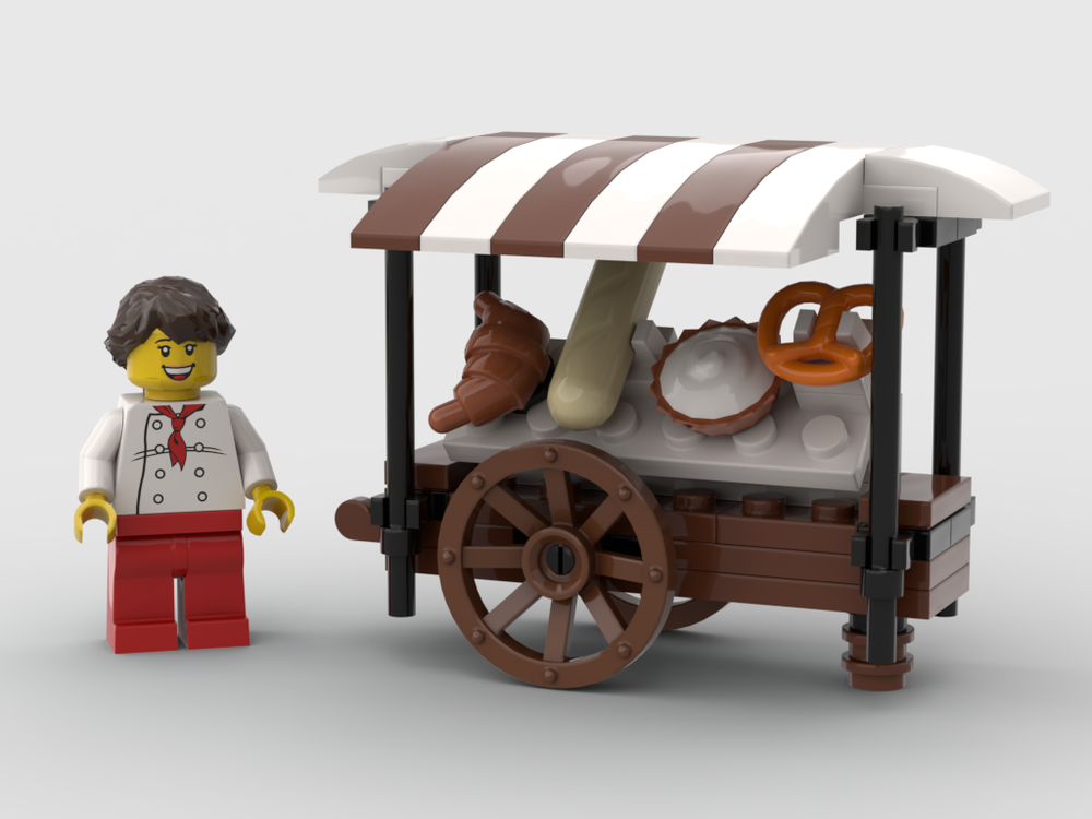 LEGO MOC Bread Cart by gabizon | Rebrickable - Build with LEGO