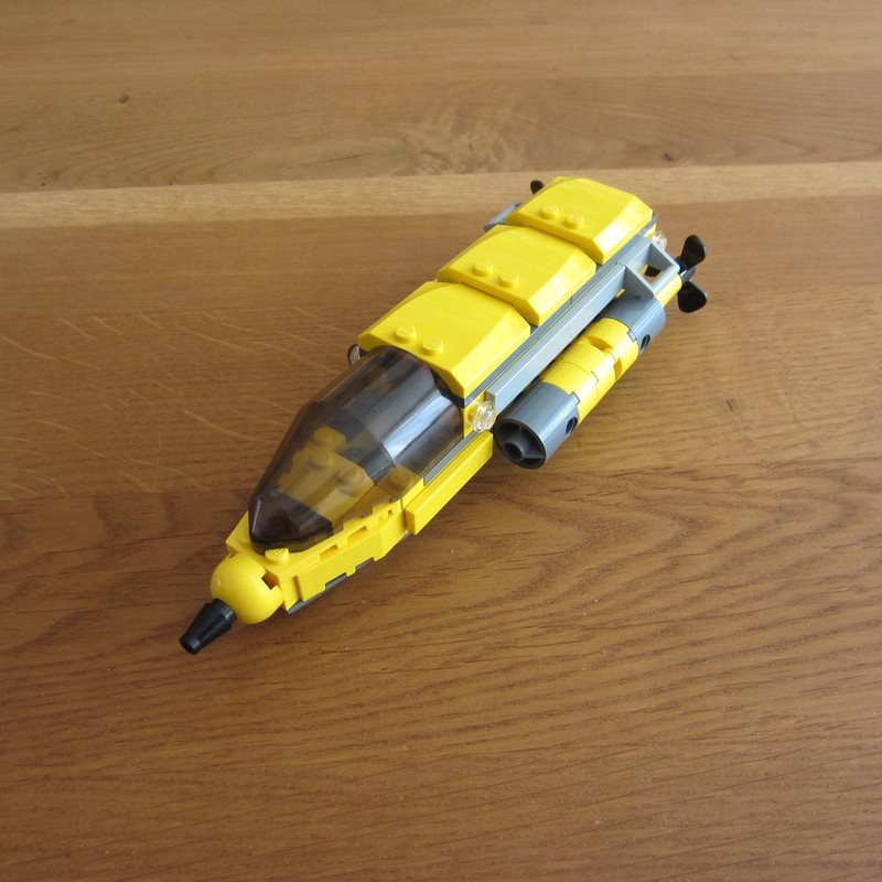 LEGO MOC 4888 Submarine Alpha 01B by drosse | Rebrickable - Build with LEGO
