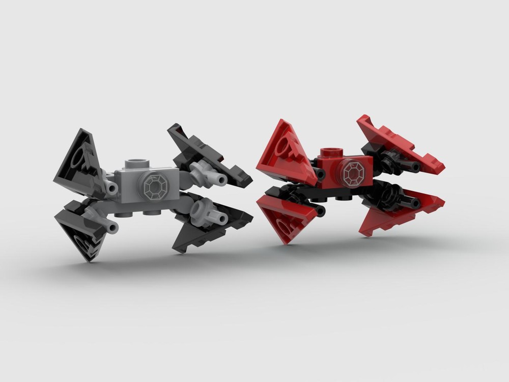 Lego Moc Tie Interceptor By Dujk Rebrickable Build With Lego