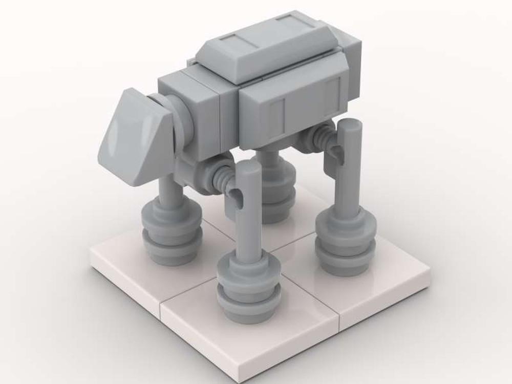 LEGO MOC Micro AT-AT by meregt | Rebrickable - Build with LEGO
