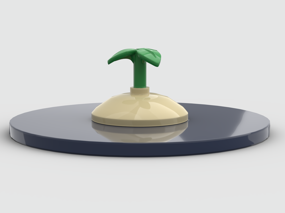 LEGO MOC Simple Tropical Island (4 Pieces) by zero_g_is_fun ...