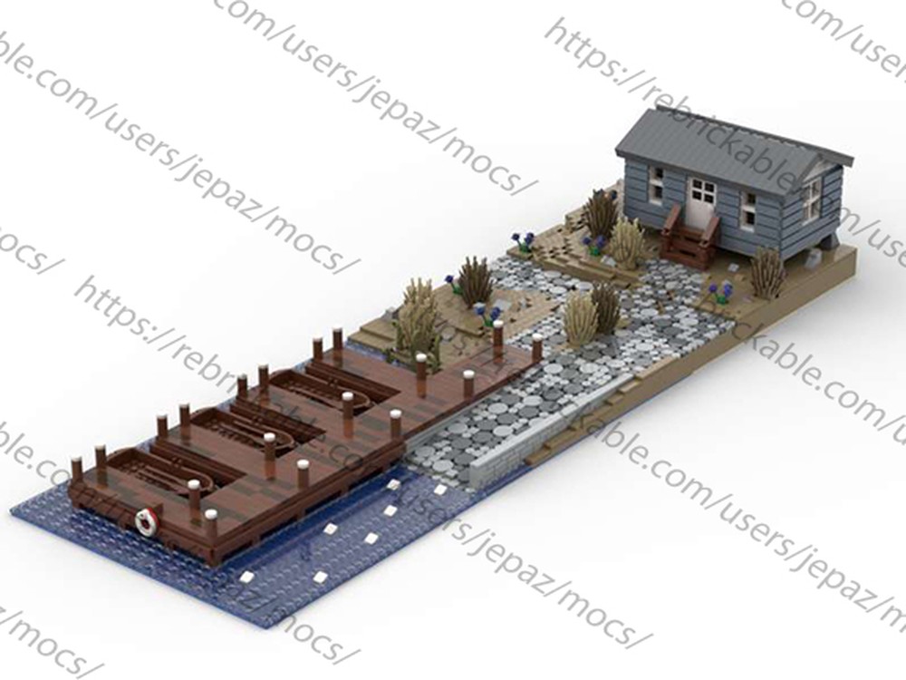 LEGO MOC Boat Ramp by jepaz | Rebrickable - Build with LEGO