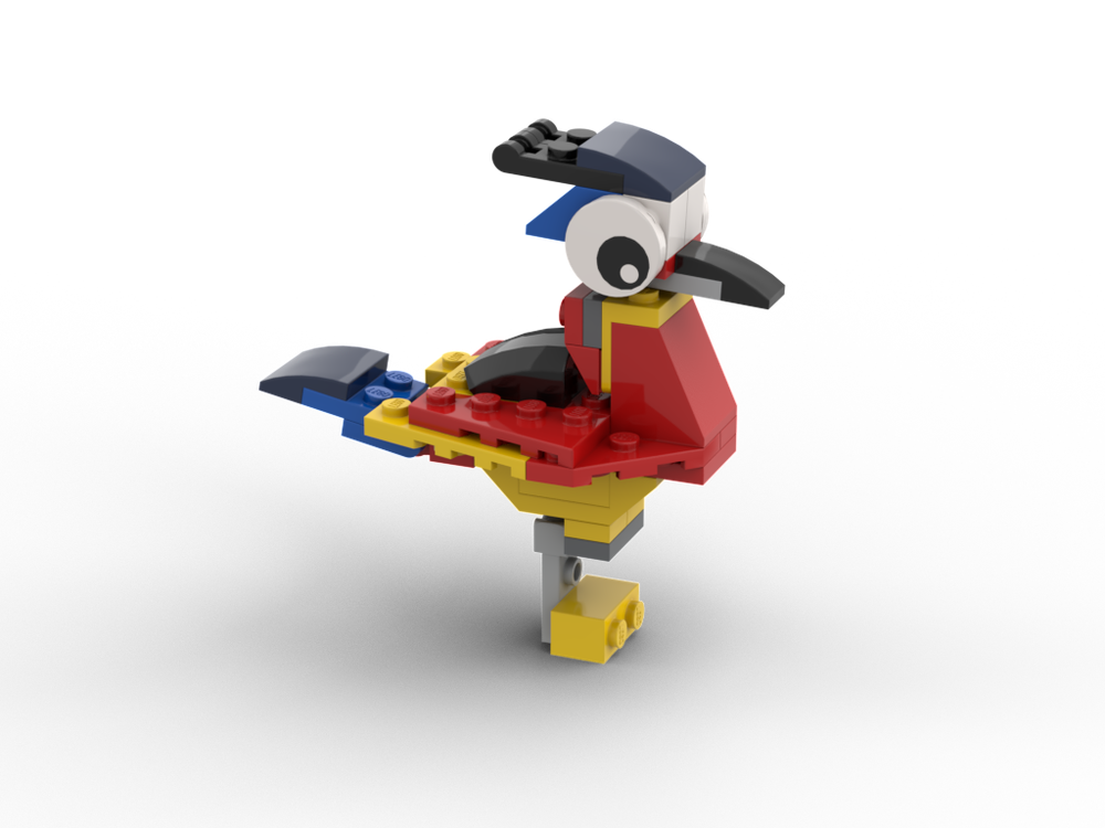 LEGO MOC 30472 Northern Lapwing (straight head) by plastic.ati ...