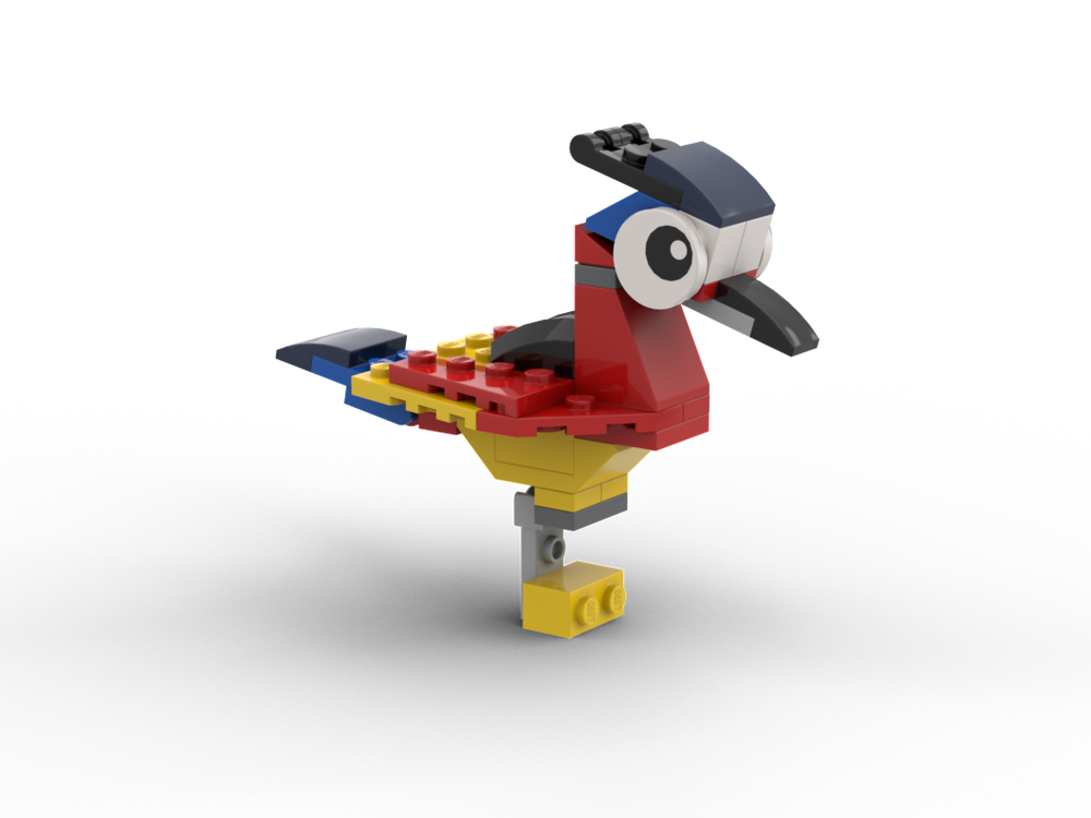 LEGO MOC 30472 Northern Lapwing (bent head) by plastic.ati ...