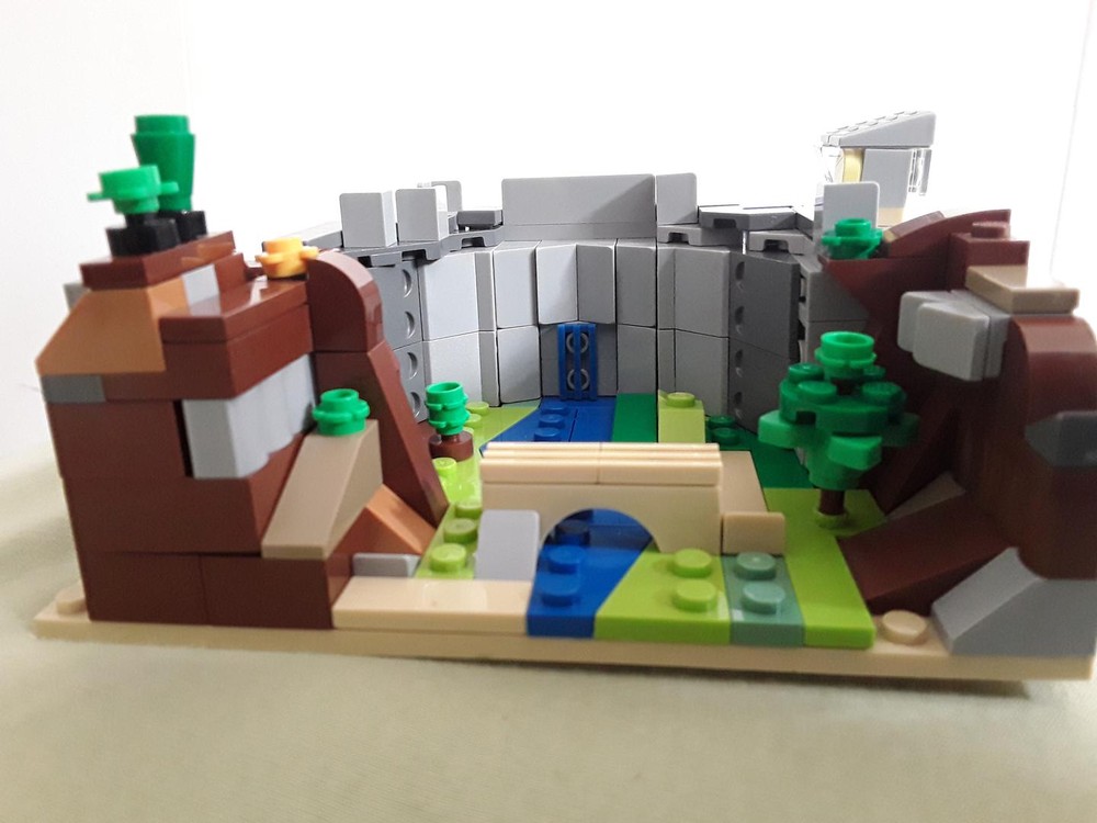 LEGO MOC Dam Diorama by LegoOri | Rebrickable - Build with LEGO
