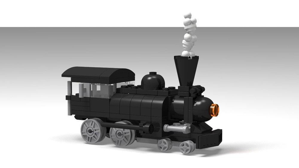LEGO MOC black custom train by ricardo ortiz | Rebrickable - Build with ...