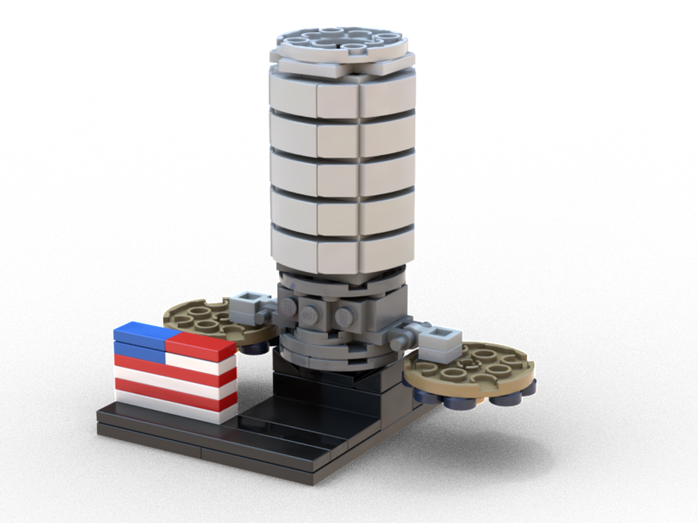 Lego Moc 182 Cygnus Spacecraft By Kehu05 Rebrickable Build With Lego