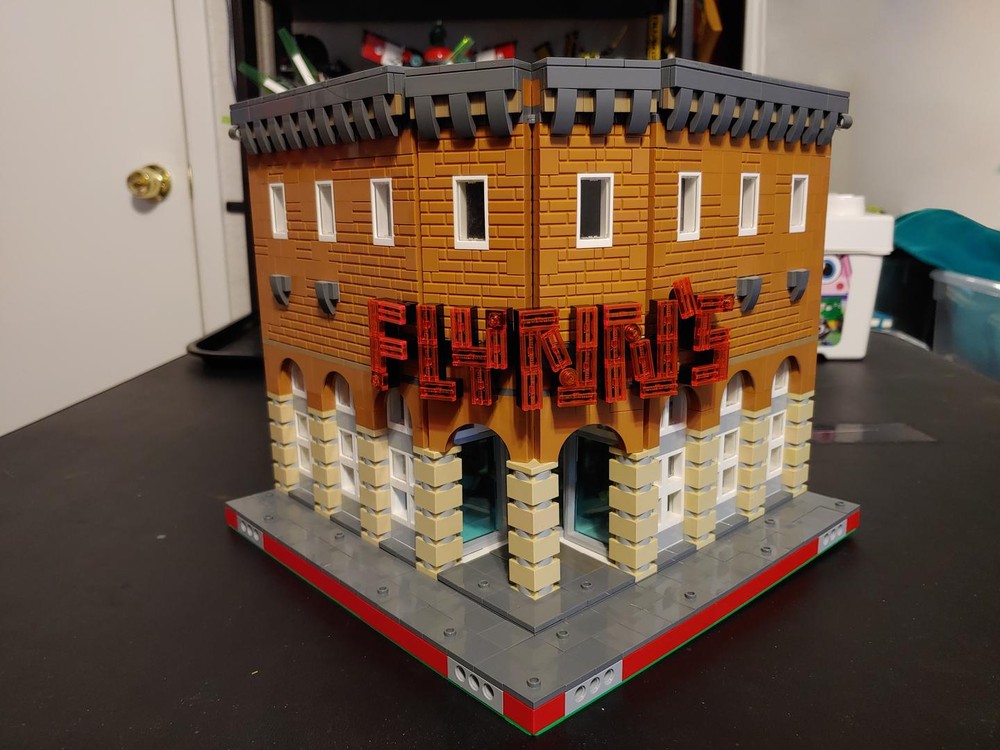 Lego Moc Flynns Arcade By Paldred Rebrickable Build With Lego