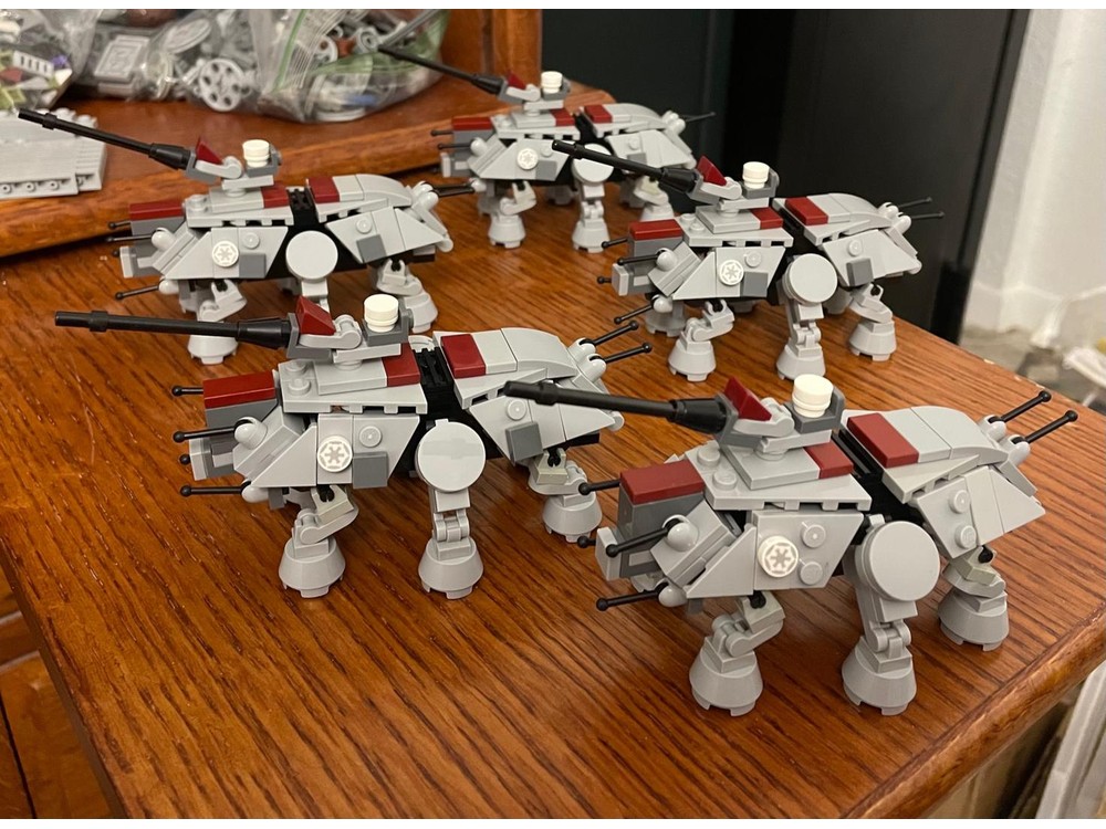 LEGO MOC AT-TE by RidgedBrick | Rebrickable - Build with LEGO