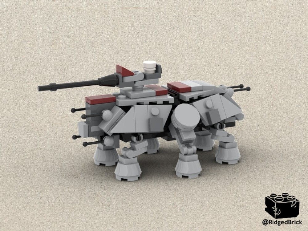 LEGO MOC AT-TE by RidgedBrick | Rebrickable - Build with LEGO