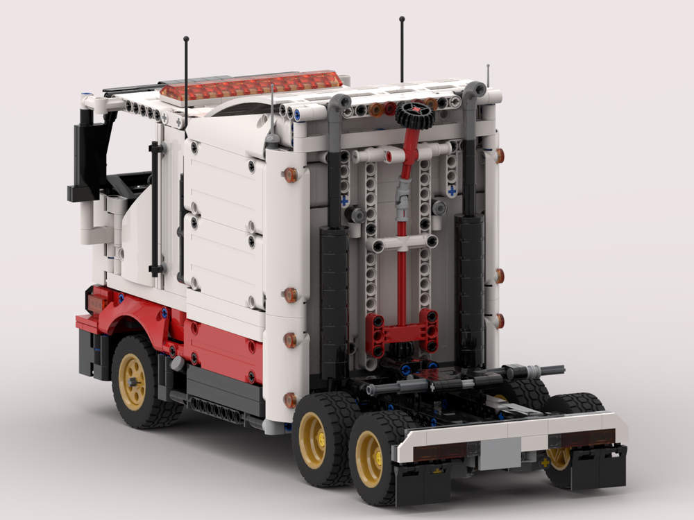 LEGO MOC Cab Over Sleeper by Theoderic | Rebrickable - Build with LEGO