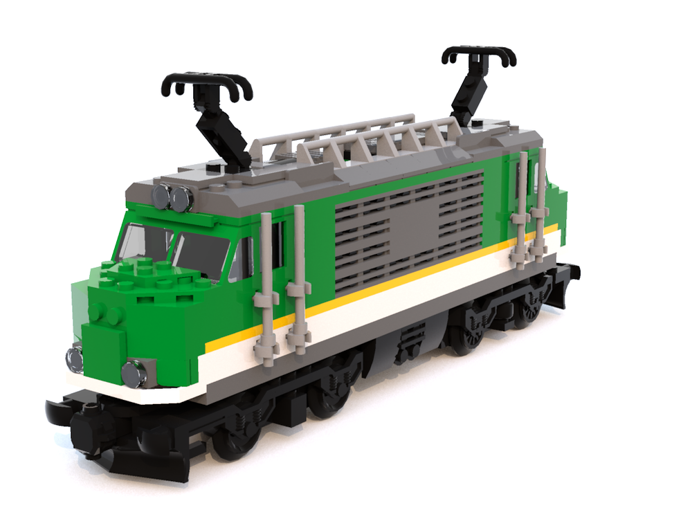 LEGO MOC 60198 Locomotive with the old Power functions by Mattysek289 ...